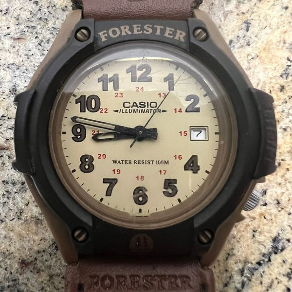 Mens Casio Forester Watch Illuminator 100M Date FT-500W | WatchCharts ...