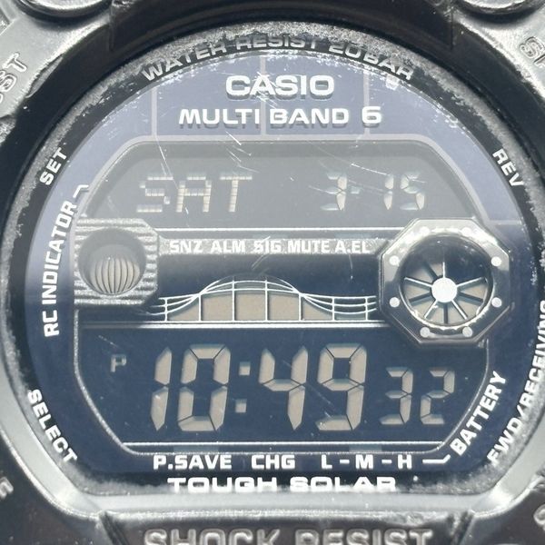 Preowned CASIO G-SHOCK GW-7900B-1ER Solar Powered Multiband 6 Watch 21cm fit | WatchCharts ...