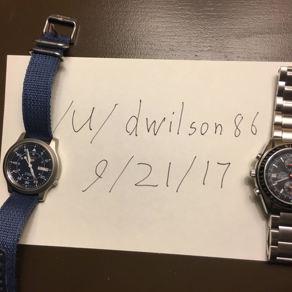 [WTS] Casio EF503D-1AV "Ediface" Speedy Homage | WatchCharts Marketplace