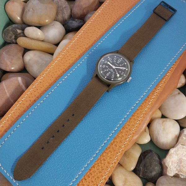 Very Nice Working Timex Camper MacGyver Manual Wind Vintage Field Watch ...