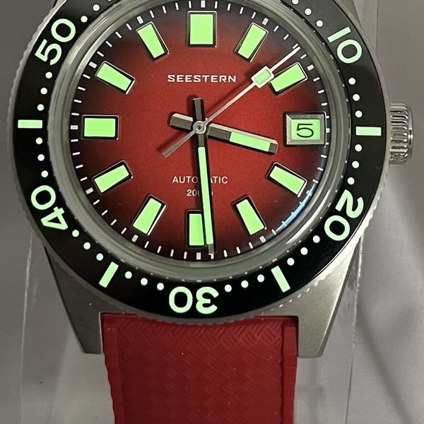 Seestern 62mas Dive Watch with Seiko NH35A Movement | WatchCharts ...