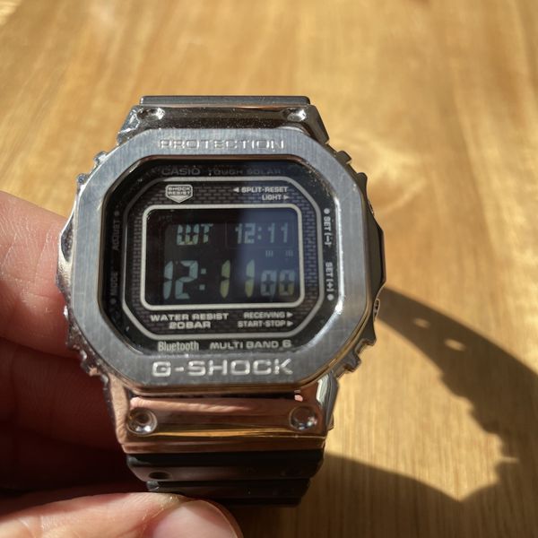 CASIO GMW-B5000 Solar-powered watch G-SHOCK Men's Digital Stainless ...