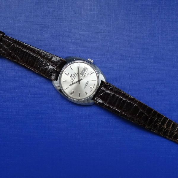 Vintage Watch~Nelson Supermaster Day/Date~21 Jewels~Swiss Made~Leather ...