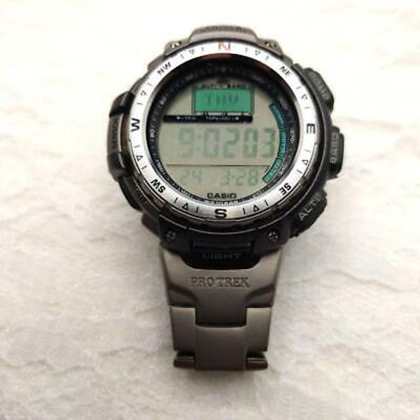 CASIO PROTREK Titanium Band PRG-40 | WatchCharts Marketplace