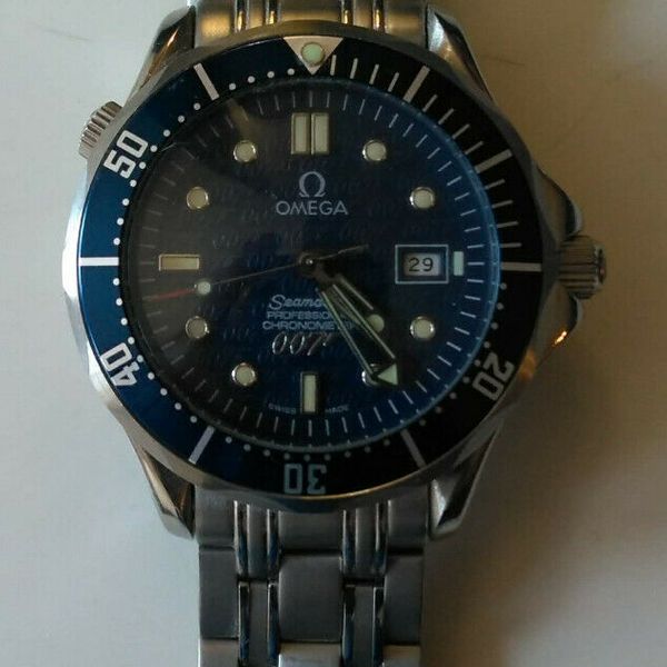 OMEGA Seamaster 007 40th Anniversary Model limited edition 9307/10007 ...