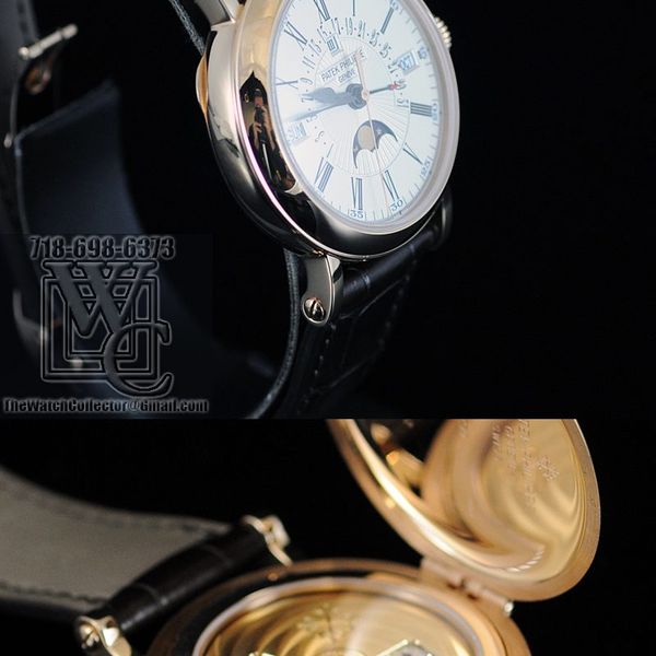 Patek philippe reference 5159r perpetual calendar 5159 rose gold mint ...