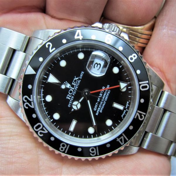 FS: Rolex GMT Master II 16710 Black T Serial | Super Mint | With extra ...