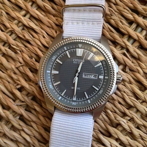 Citizen Eco-Drive men's watch 41mm with coin edge bezel BM8490-06H ...