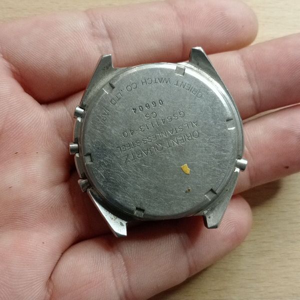 vintage LCD Orient QUARTZ Japan watch for spare for repair ...