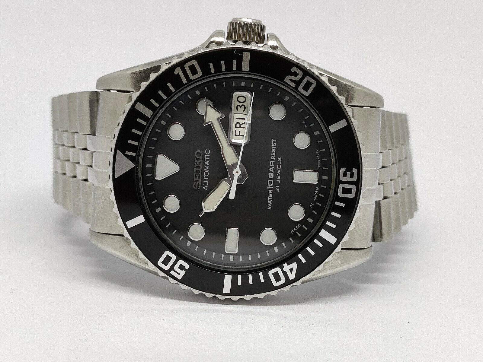 SEIKO DIVER 7S26-0040 SKX031J SUBMARINER 10 BAR AUTOMATIC MENS WATCH ...