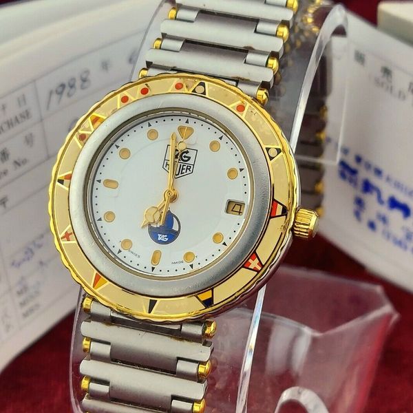 Vintage Tag Heuer Executive Men's Watch Working Quartz w/ Original ...