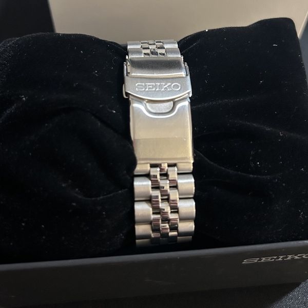 Seiko 5 SPORT Black Blue GMT Jubilee Bracelet Men's SSK033 Watch ...