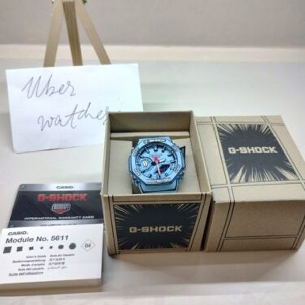 Casio G-SHOCK GA-2100MNG-7A GA-2100MNG-2A set of 2 Watches MANGA same ...