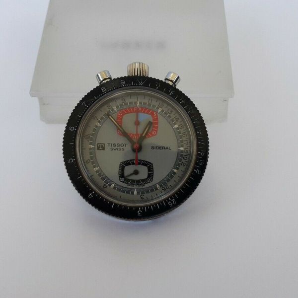 Tissot Sideral Bullhead Chronograph Lemania Cal 872 - Manual Wind ...