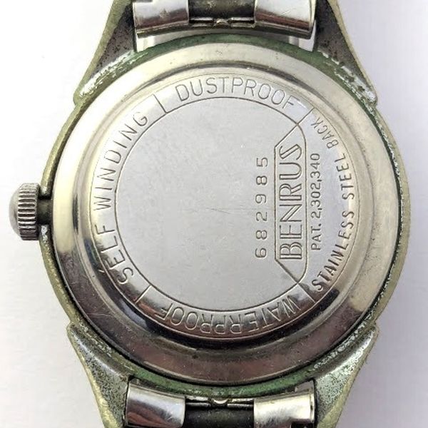 Vintage Benrus Men's Wrist Watch, Vintage Watches | WatchCharts Marketplace