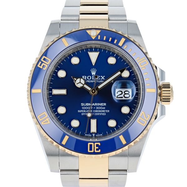 FS: Rolex Submariner Date NEW 2025 MARCH 126613LB Blue Bluesy Gold and ...