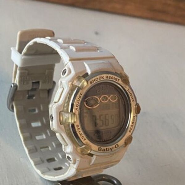 Casio White Baby G Touch Solar Multi Band Watch | WatchCharts Marketplace