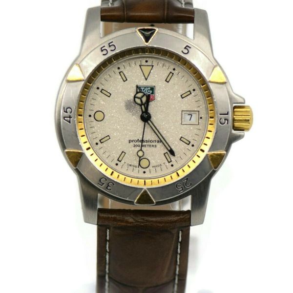 Tag Heuer Professional Two Tone Stainless Steel Watch 955.713G ...