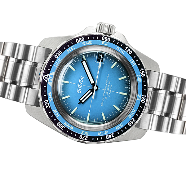 200m Vostok Amphibia 14054Б aka Tourist Blue Diving Watch | WatchCharts ...
