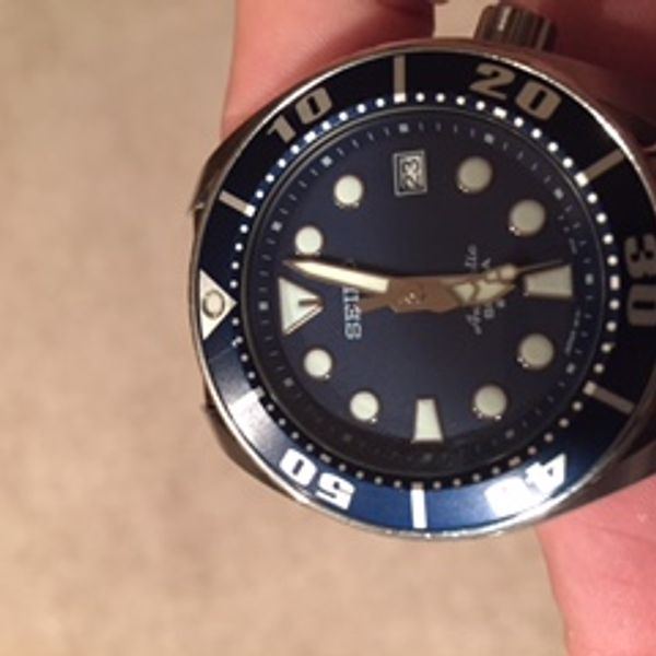 SOLD!! Seiko Blue Sumo SBDC 003 **With MM300 Clasp - $350 | WatchCharts ...