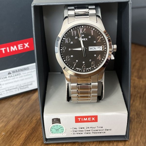 TIMEX Easy Reader Stainless Steel Expansion Men's Watch - T2M932 MSRP ...