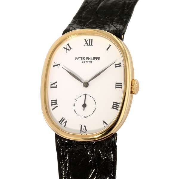 Patek Philippe Golden Ellipse 3948J PATEK PHILIPPE Watch White Dial ...