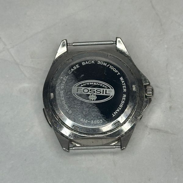 Fossil Mens AM-3003 Watch - No Band - New Battery | WatchCharts Marketplace