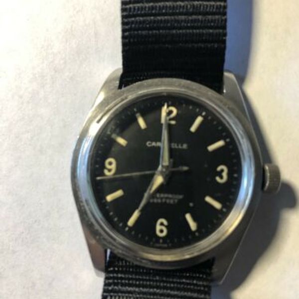 Vintage 1966 M6 Bulova Caravelle 666 Feet Diver "devil" Watch w/All SS ...