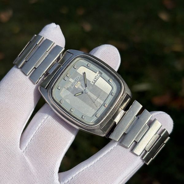 Vintage Seiko 5 Automatic Beautiful Two Tone Dial Japan Made Men Watch 6309-528A | WatchCharts ...