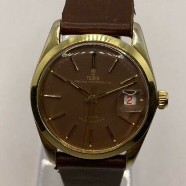 Tudor Prince Oysterdate By Rolex 7996/1 Very Rare “Chocolate ????”Dial ...