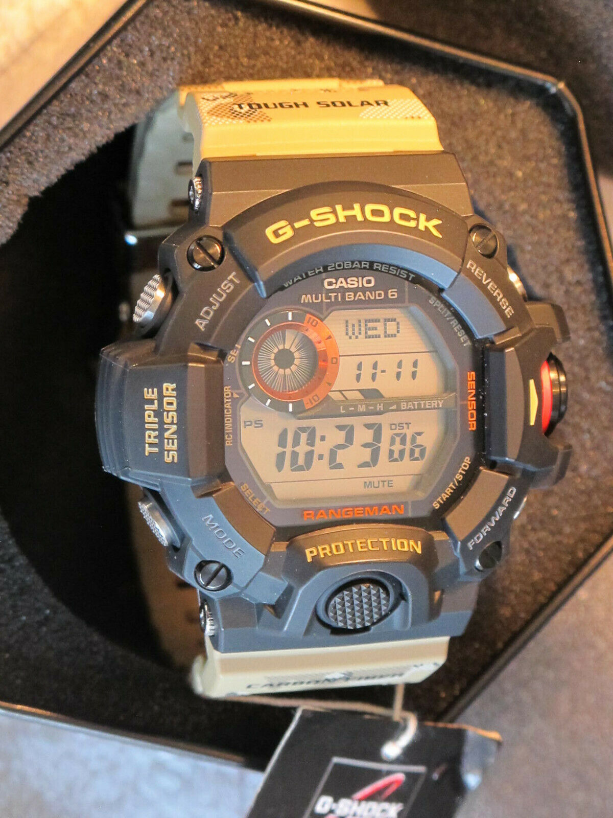 Casio Rangeman GW9400DCJ-1 (3410), CARBON FIBER BAND- LIMITED EDITION ...