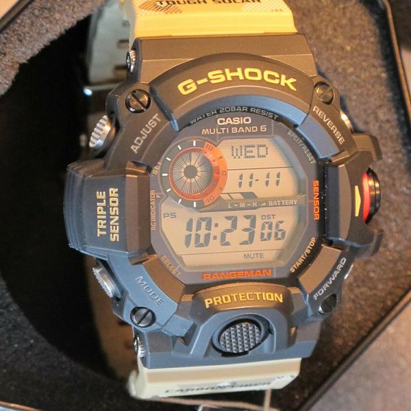 Casio Rangeman GW9400DCJ-1 (3410), CARBON FIBER BAND- LIMITED EDITION ...