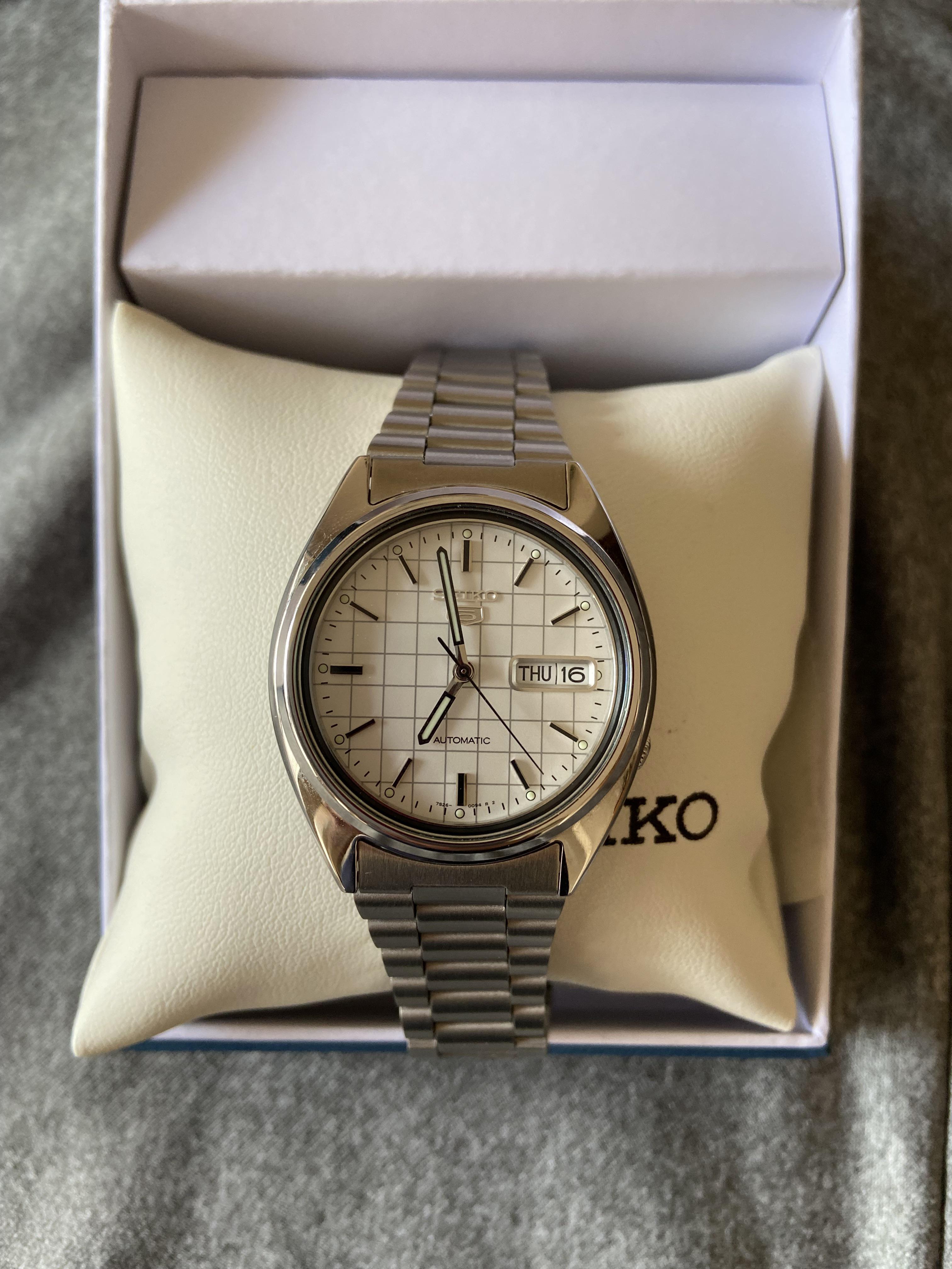 [WTS] Seiko SNXF05 Grid Dial | WatchCharts