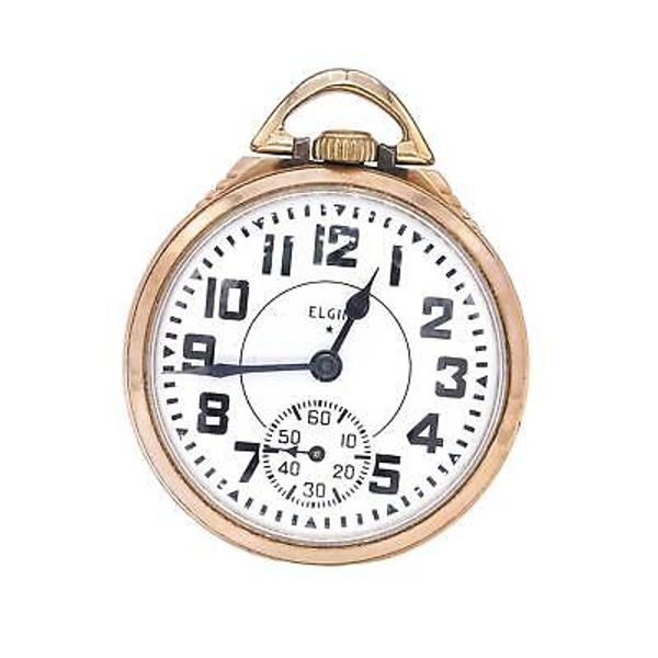 Elgin BW Raymond 10k Gold Filled 478 Grade 21 Jewel Pocket Watch ...