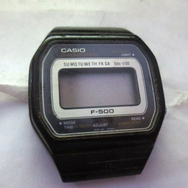 Vintage Casio F-500 Digital Watch 1970's Japan Not Tested | WatchCharts ...