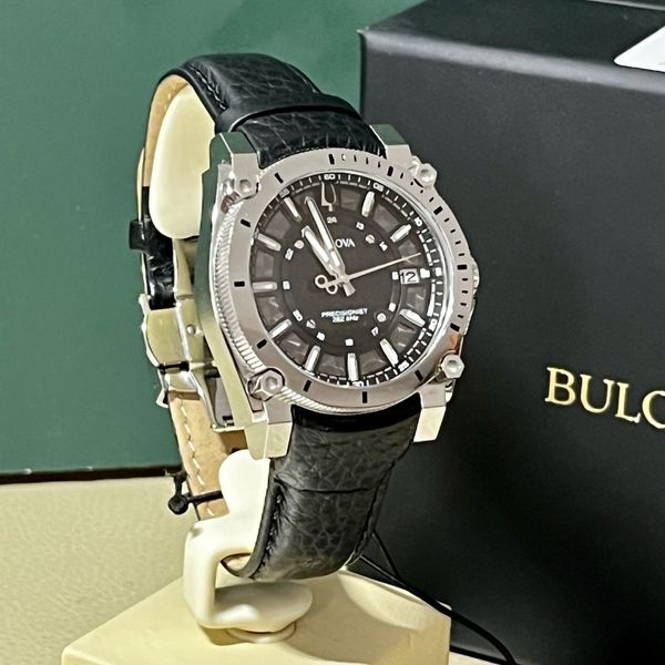 Bulova Icon Precisionist - Model 96B416 - Creeping Second Men's Watch ...