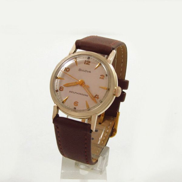 Stunning 1959 BULOVA AMERICAN CLIPPER Self-Winding Mens Vintage Watch ...