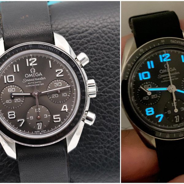 [WTS] Omega Speedmaster. Sports. 38mm. Ceramic Bezel. Very cool lume ...