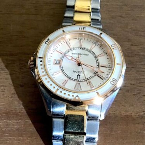 Bulova Precision isnâ t Watch C 4601000 Two Tone | WatchCharts Marketplace