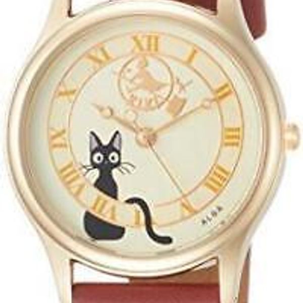 ALBA ACCK411 Witch's Takkyubin Collaboration Ghibli Design Woman Watch ...