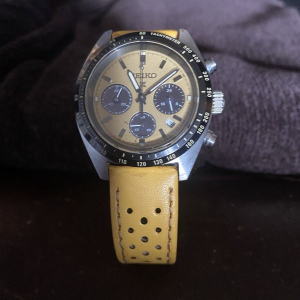 seiko prospex speedtimer Golden Panda | WatchCharts Marketplace