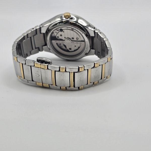 Bulova Classic Women's MOP Dial Two Tone Automatic Watch - 98L297 Gold ...