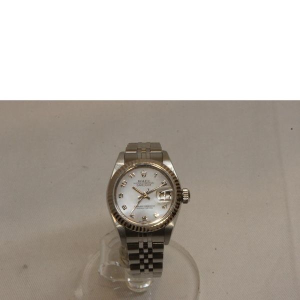 ROLEX / Datejust White Shell / Arabia / Automatic / WGSS / 79174NA ...