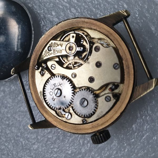 Military Rolex Rebberg vintage Watch Rare | WatchCharts Marketplace