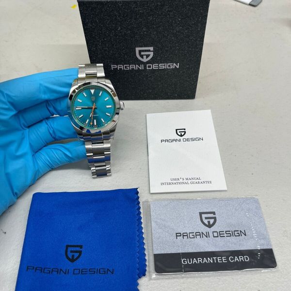 Pagani Design PD-1733 Stainless Steel Watch with Blue Dial Latest Model ...