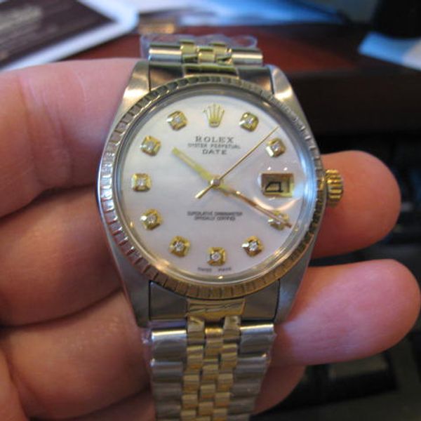 FS: ROLEX 14K Gold/Stainless Steel 1505 34MM | WatchCharts