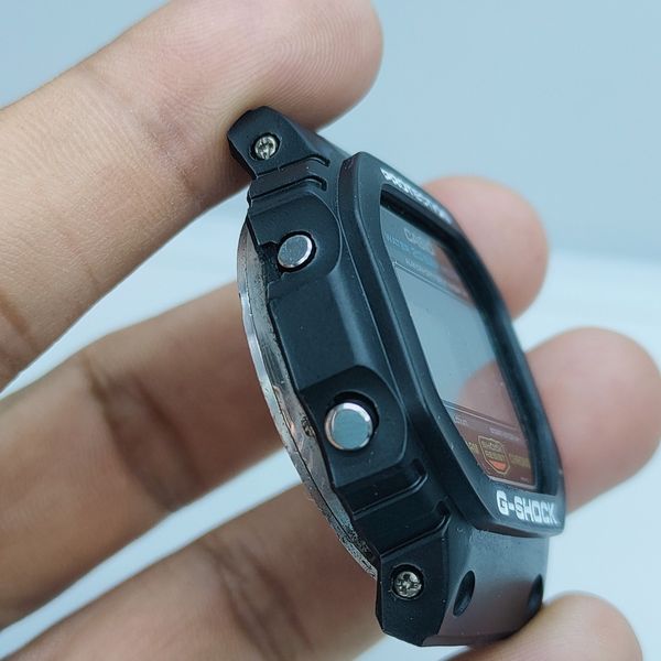 Vintage Casio G Shock DW-5600C-1 SCREWBACK 901 Mod Silver (1991 ...