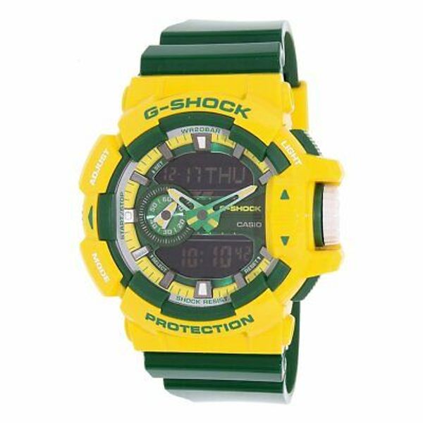 Casio G-Shock Crazy Colors Men's watch GA-400CS-9A Green | WatchCharts ...