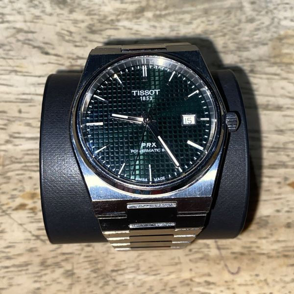 Tissot PRX Powermatic 80 Automatic Watch 40mm Green Dial T137407A ...