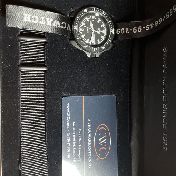 [$500 USD] WTS: CWC SBS Quartz Diver | WatchCharts Marketplace